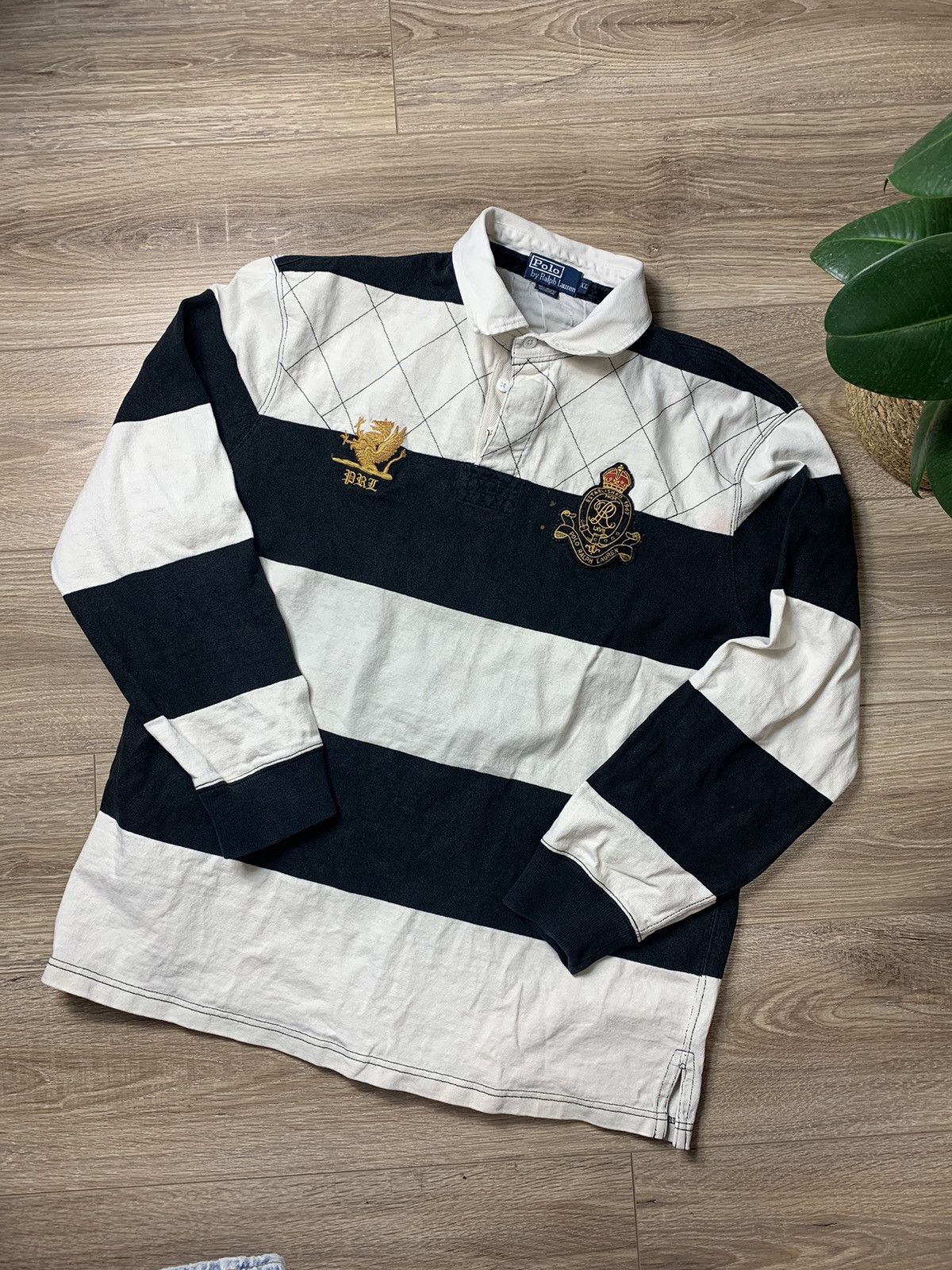 Ralph Lauren Vintage 90s Polo Ralph Lauren Long Sleeve Rugby Shirt | Grailed