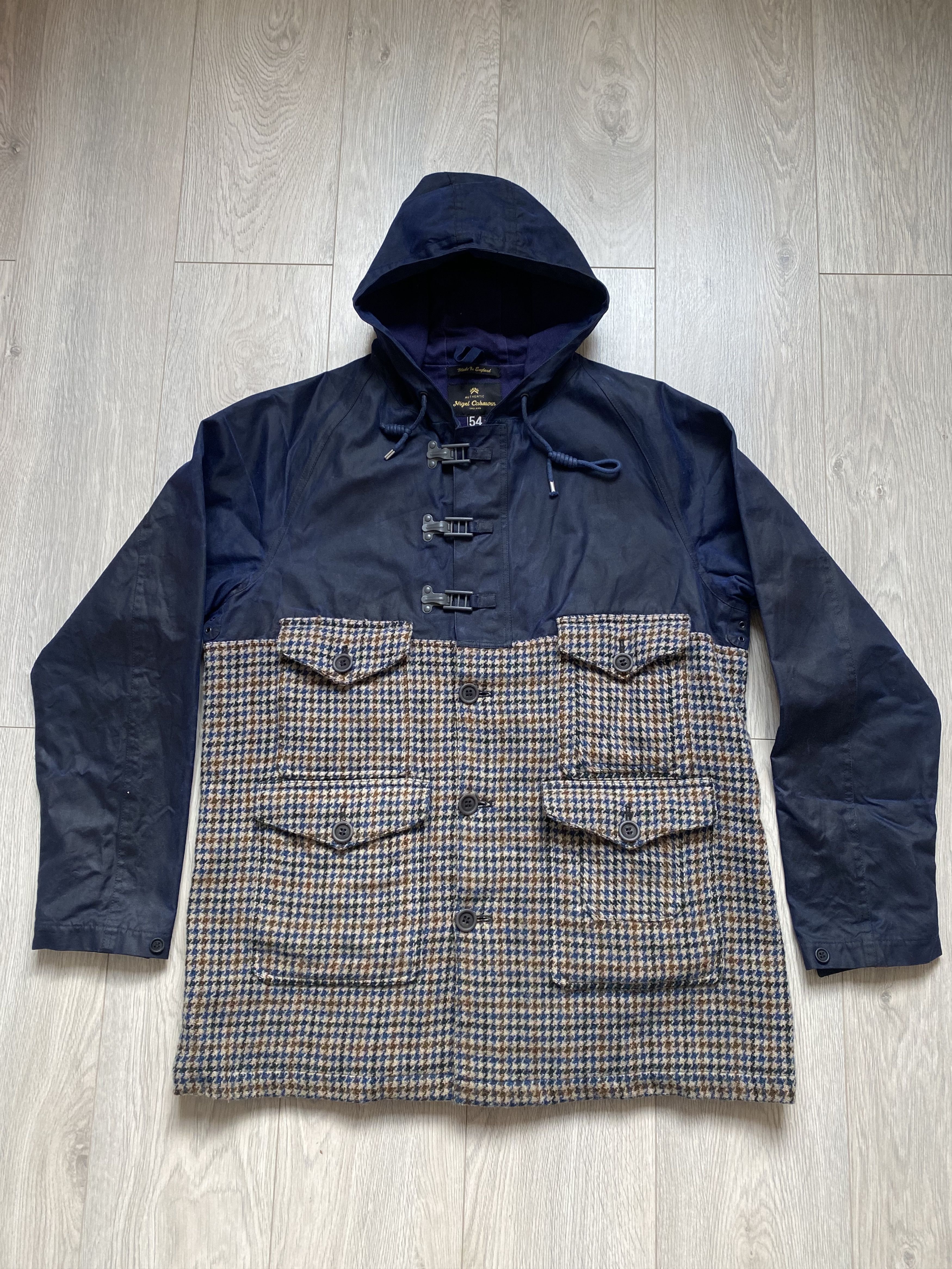 Nigel Cabourn Nigel Cabourn Harris Tweed Cameraman Jacket limited ...