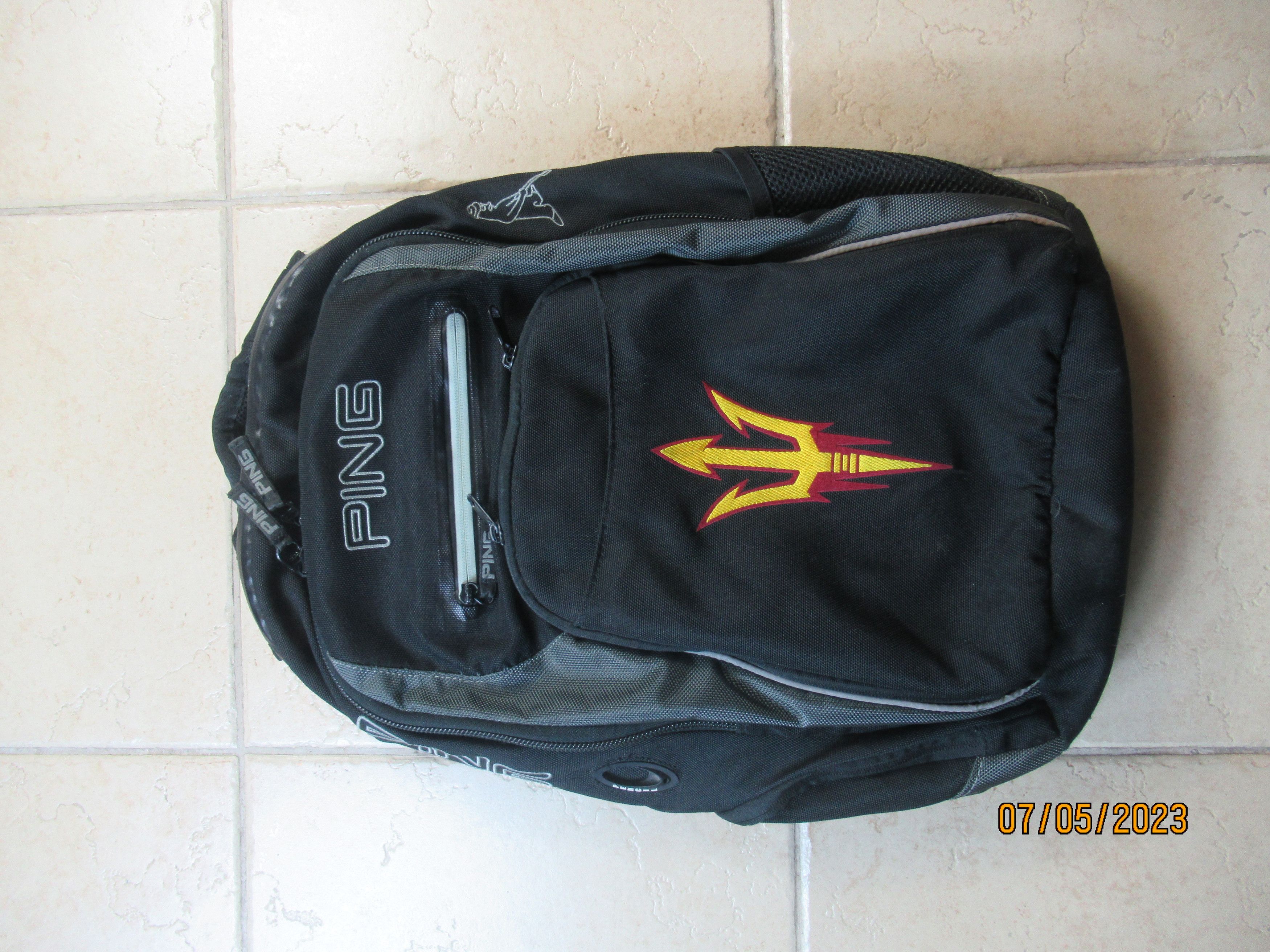 Ping Ping black backpack | Grailed