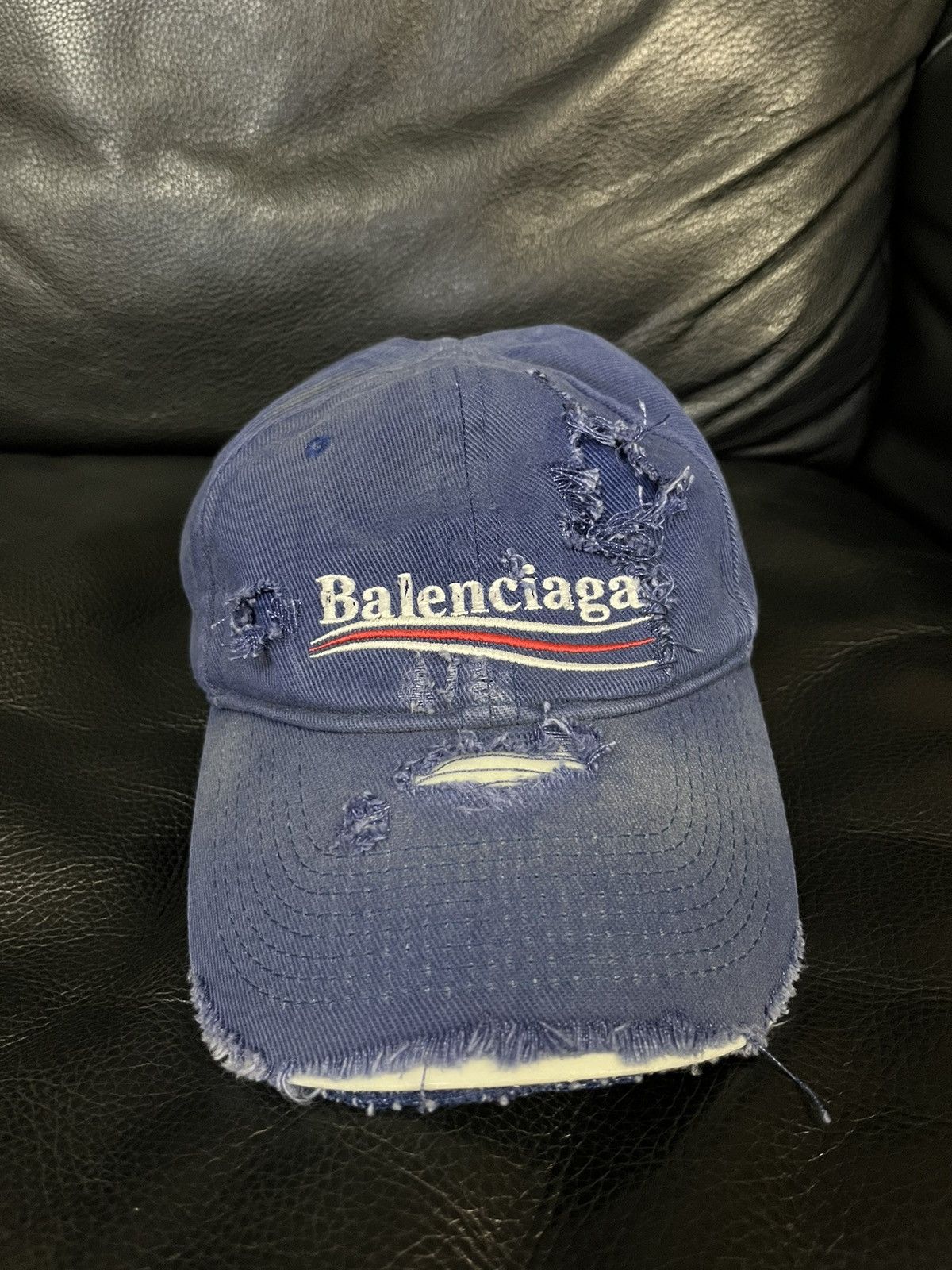 Balenciaga Balenciaga Political Campaign Destroyed Hat | Grailed