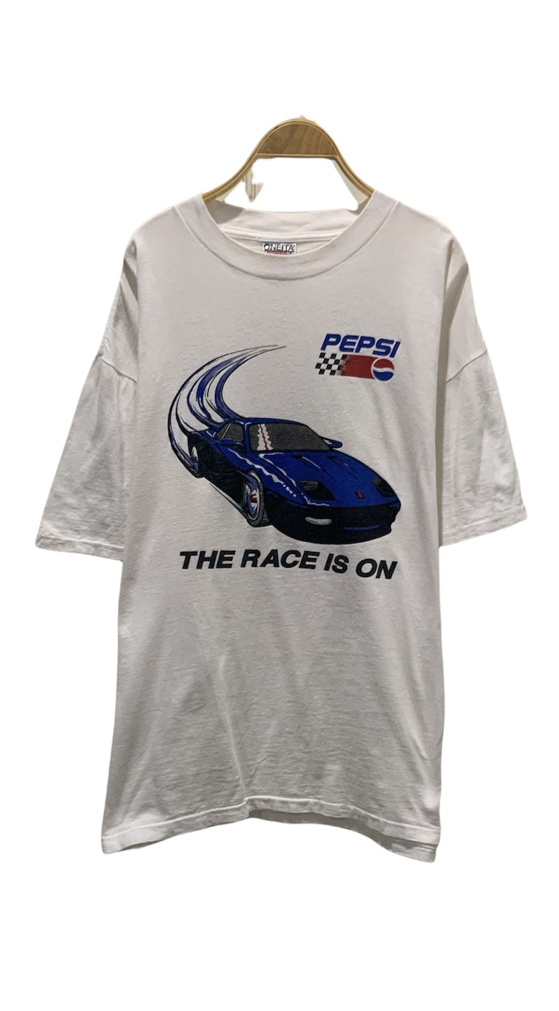 Pepsi × Racing × Vintage Vintage Onieta x Pepsi x Car Racing Tee | Grailed