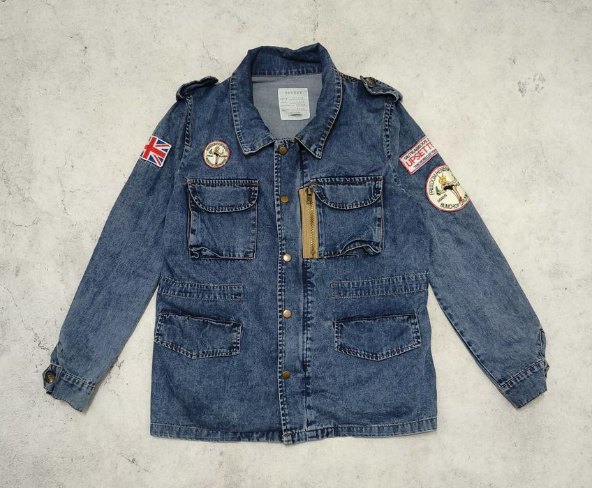 Vintage Vintage Avirex SKYEYE Denim Jean Jacket | Grailed