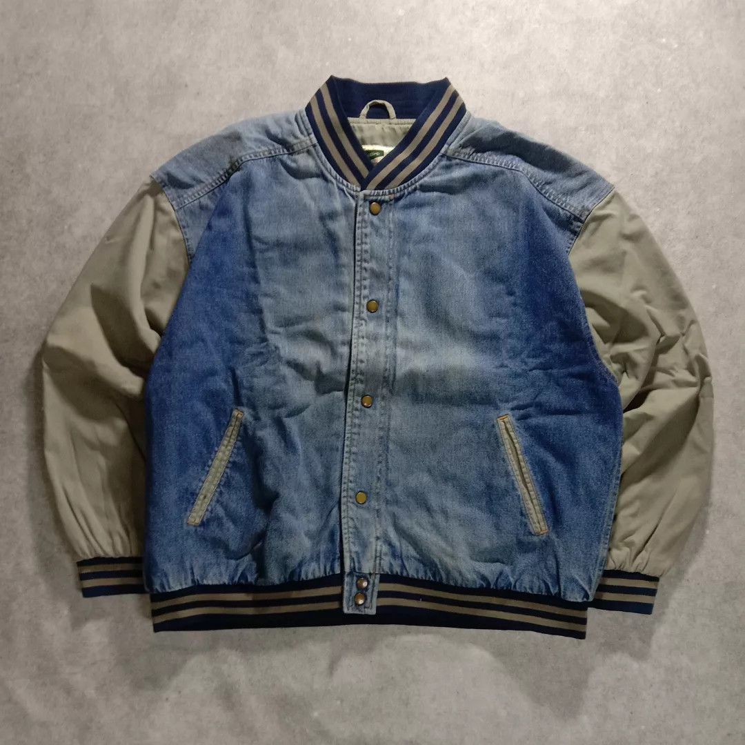 Denim Jacket × Varsity Jacket × Vintage 💥 SOLD 💥 Vintage Signatures ...