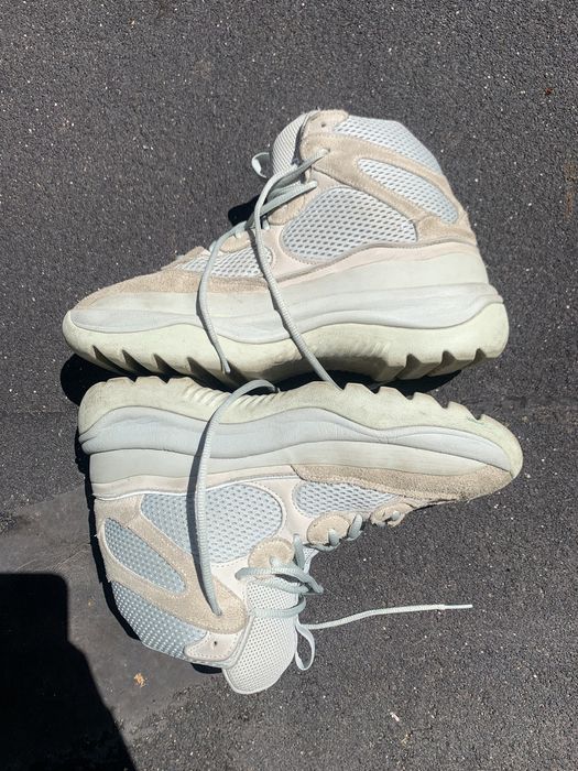 Adidas Yeezy Desert Boot Salt US 10 | Grailed
