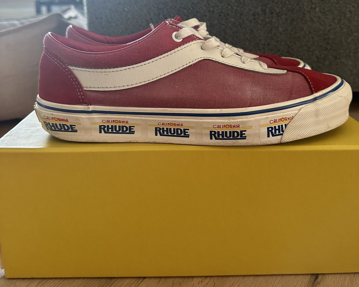 Rhude × Vans Vans x Rhude Bold Ni racing red | Grailed