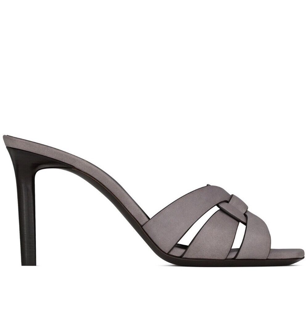Yves Saint Laurent Saint Laurent YSL Tribute Leather Mule Sandals | Grailed