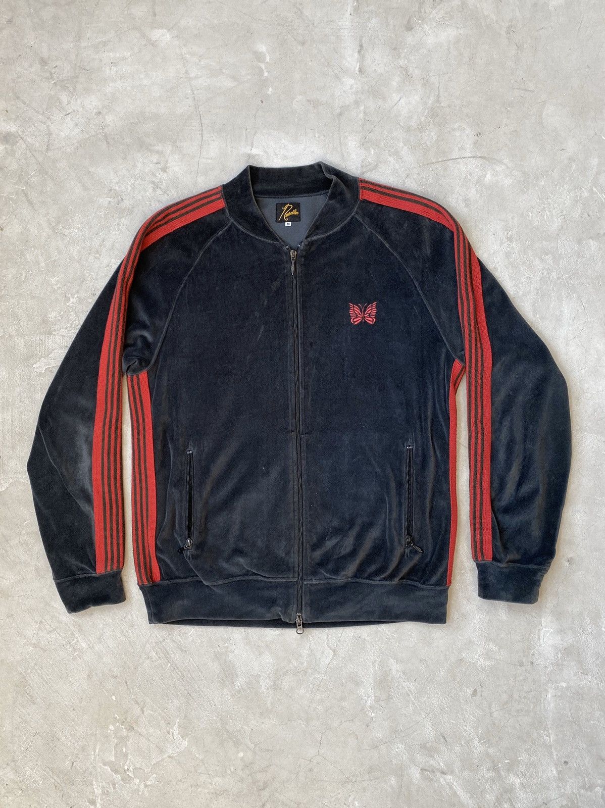 Needles Needles Velour Track Jacket | Grailed