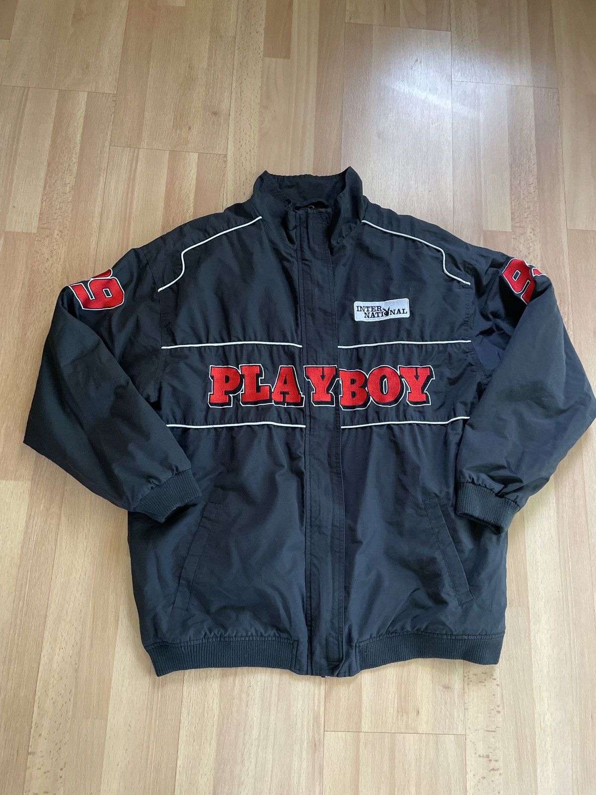 Pacsun Playboy Racing Jacket | Grailed