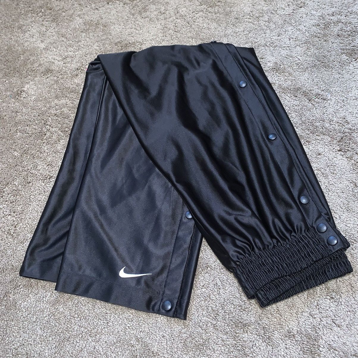 Nike × Vintage Nike button snap pants | Grailed