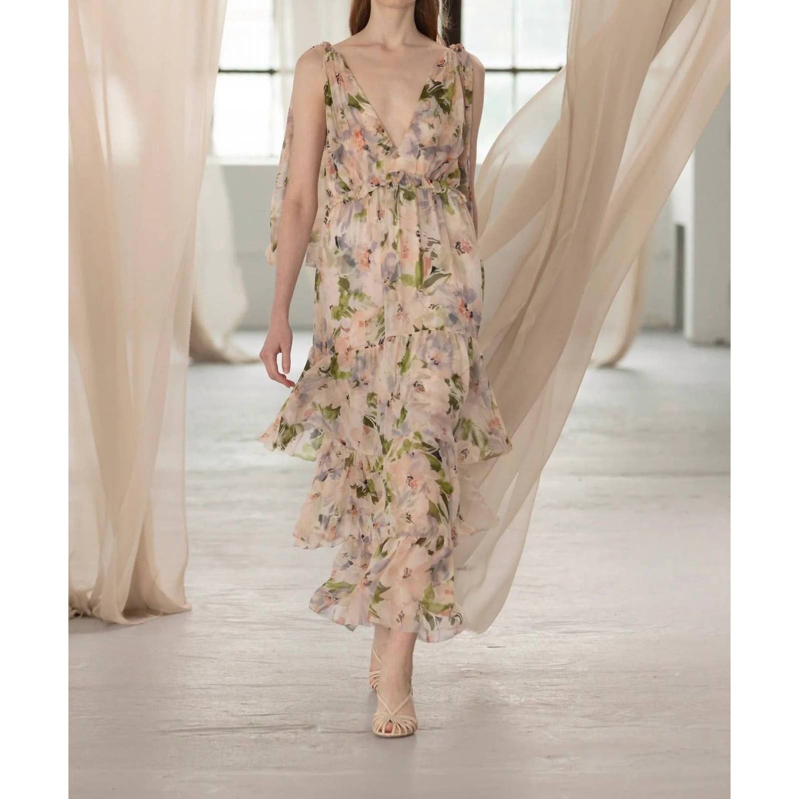 Other Alexa Dress In Lilac Floral | Grailed