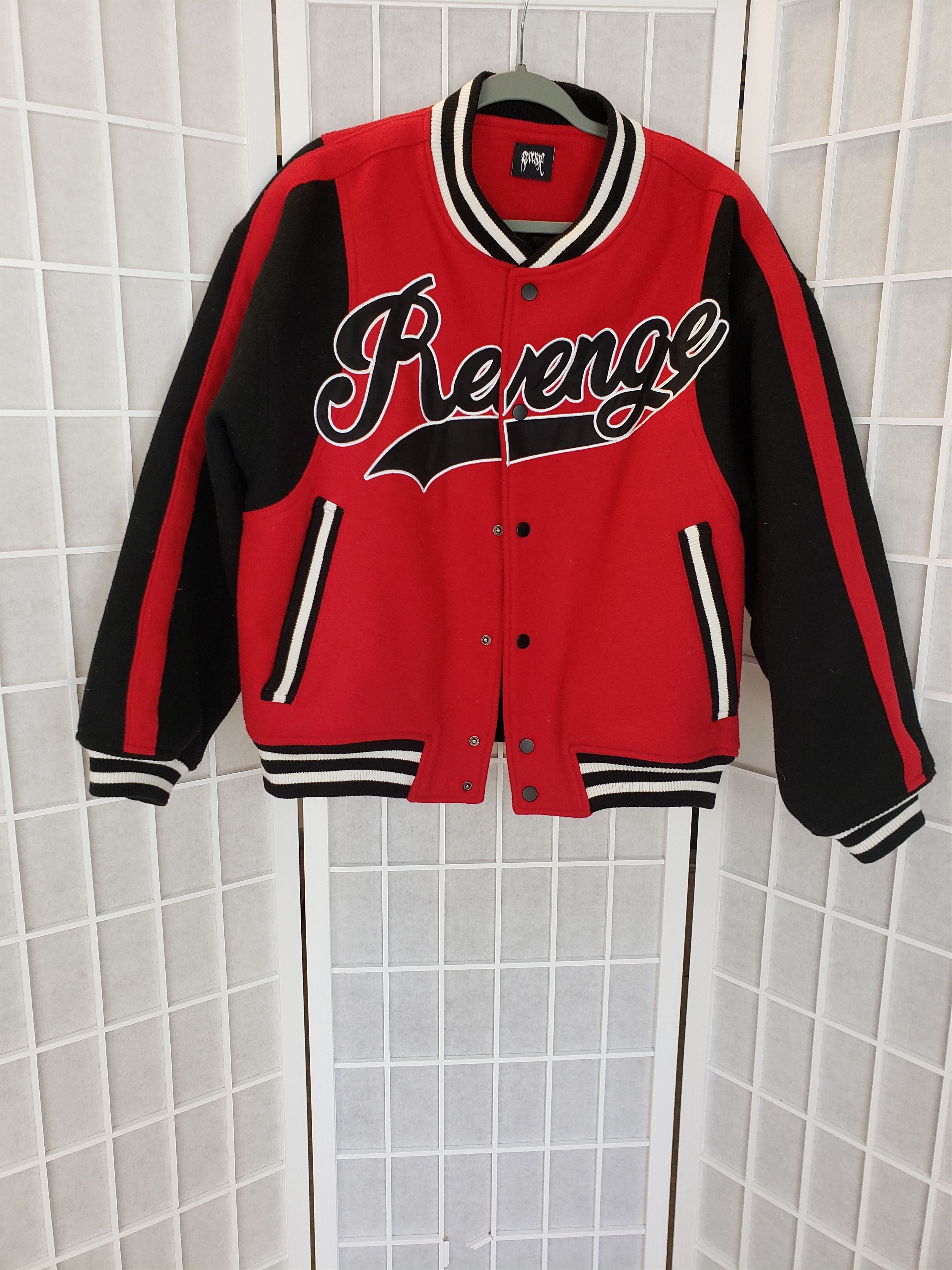 Revenge Revenge Varsity Letterman Jacket | Grailed