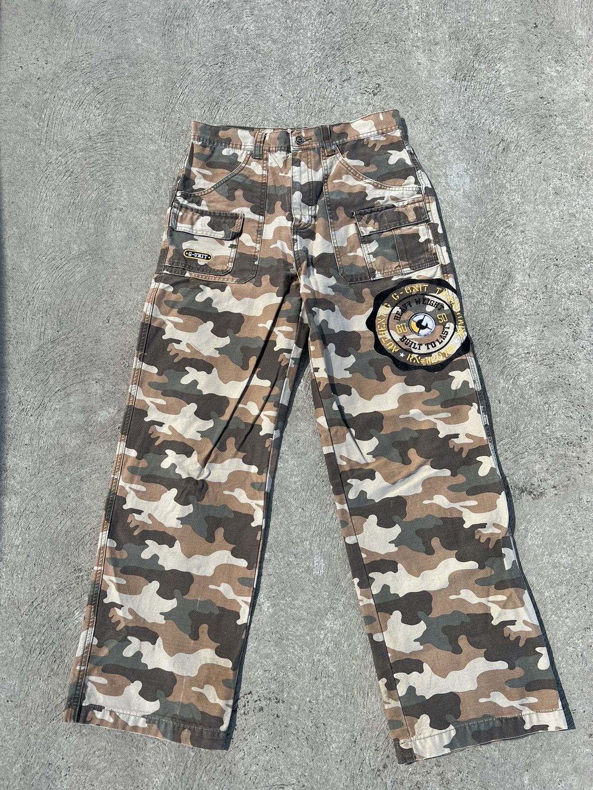 G Unit Y2K G Unit Camo Pants | Grailed