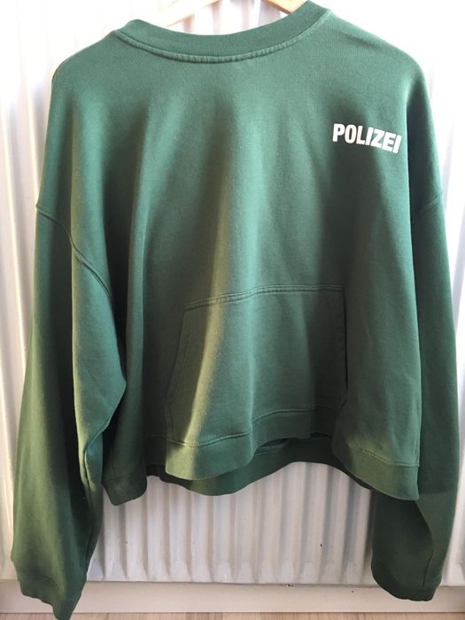 Vetements Reversible Polizei Hoodie | Grailed