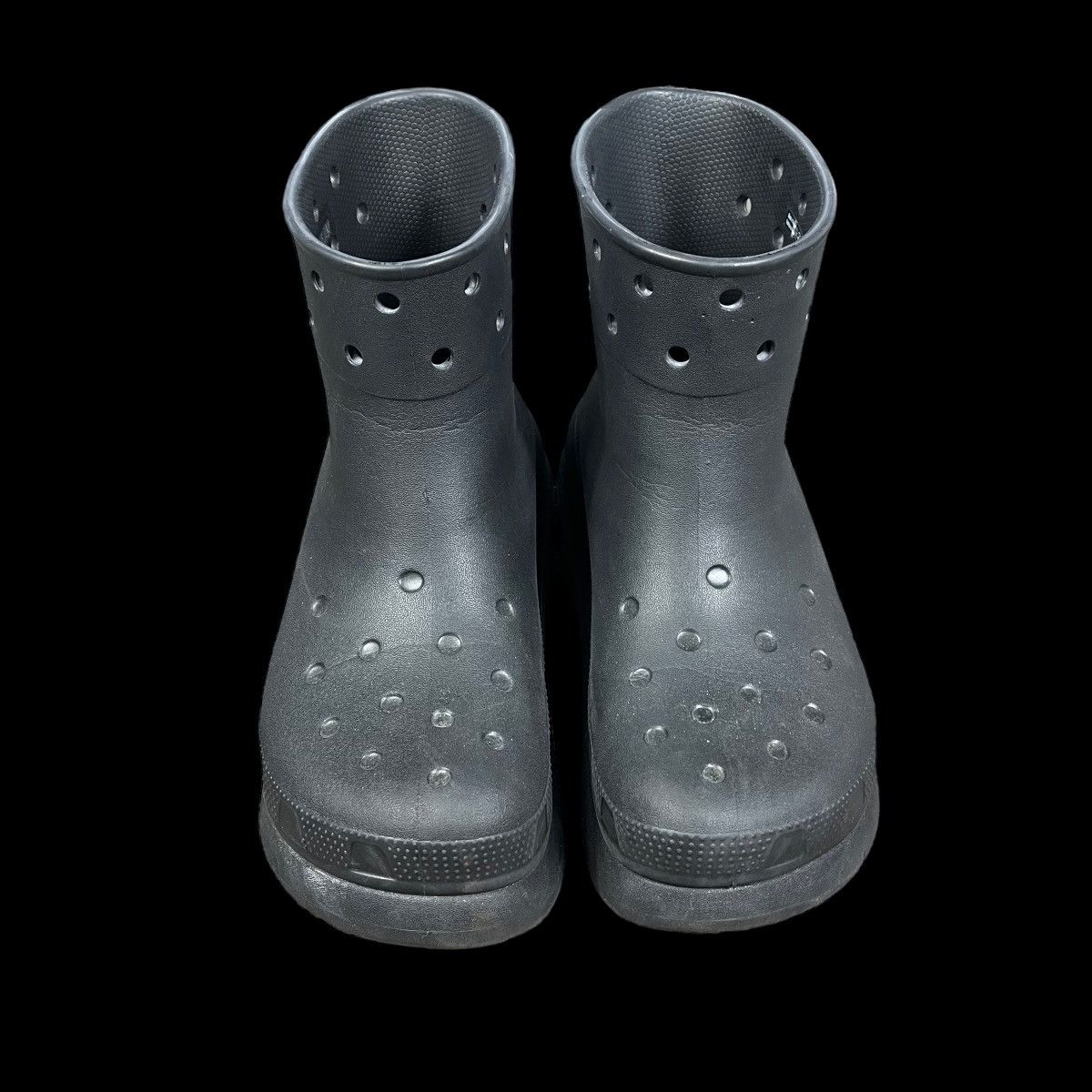 Crocs × Streetwear × Vintage Crocs Classic Crush Boot Black Size 10 ...