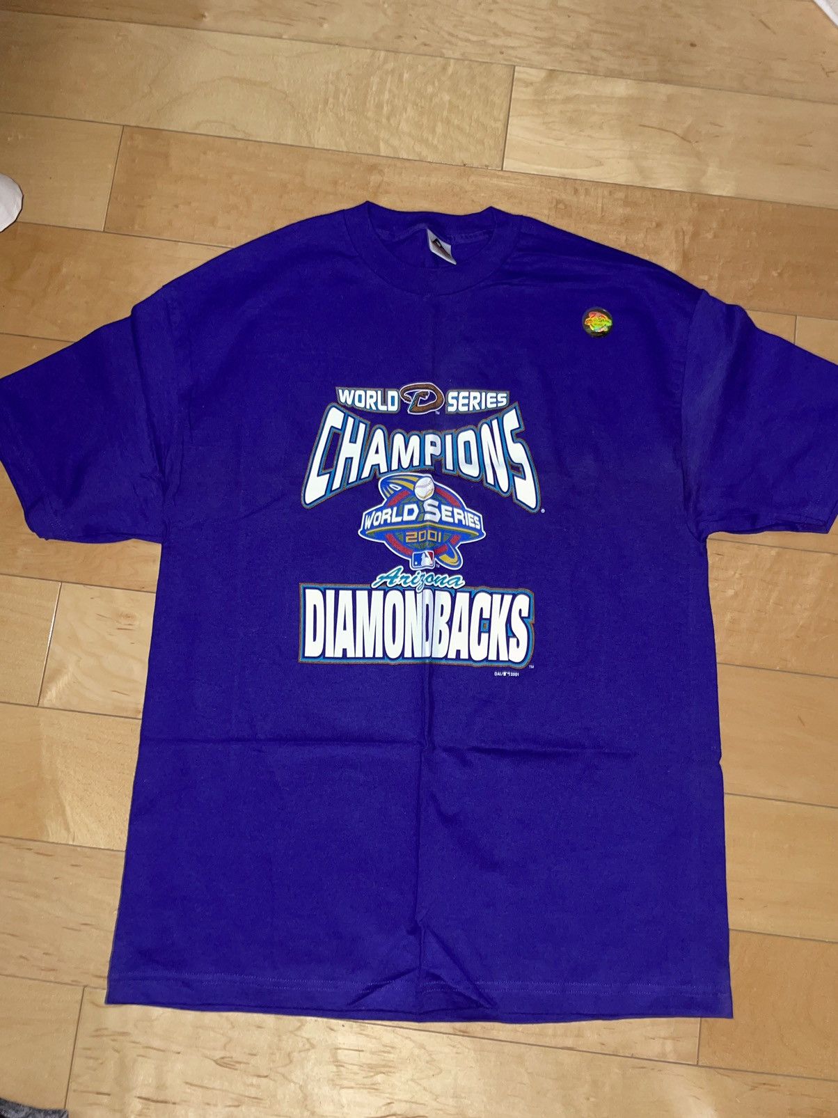 MLB × Vintage 1:1 Never Worn Vintage MLB Diamondbacks World Series Tee ...