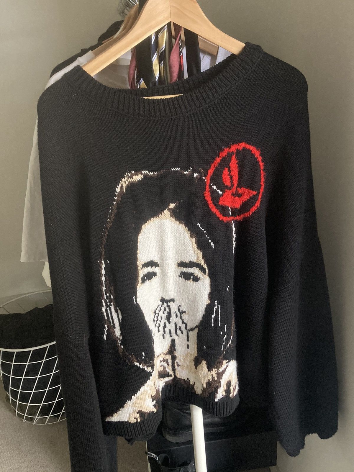 Band Tees × Japanese Brand BJORK KNIT SWEATER X GLEB KOSTIN | Grailed