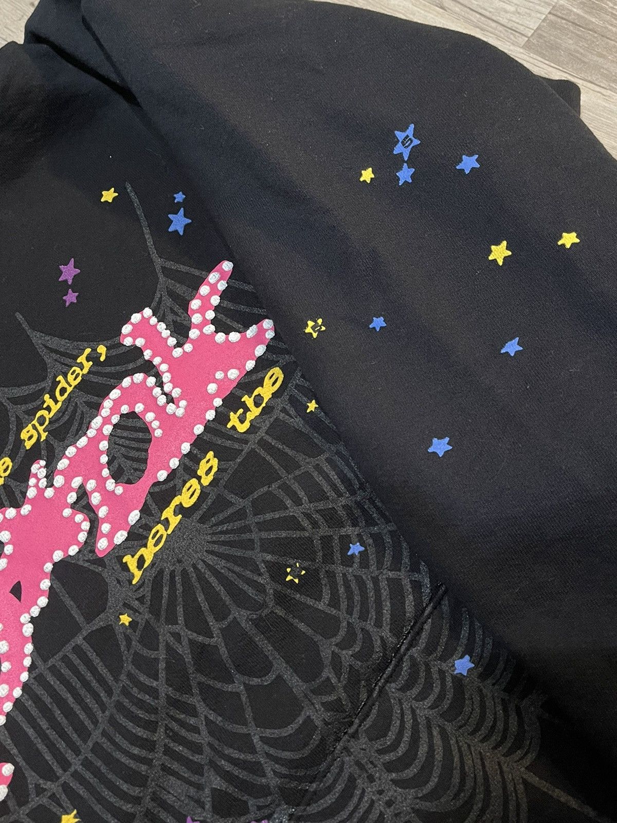 Sp5der *FULL SET* Spider worldwide punk hoodie size L new | Grailed