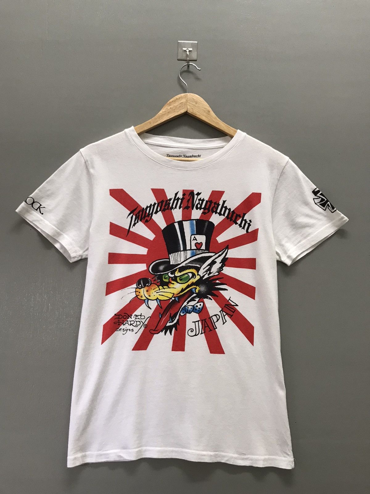 Band Tees × Ed Hardy Ed Hardy x Tsuyoshi Nagabuchi Special Collab Japan ...