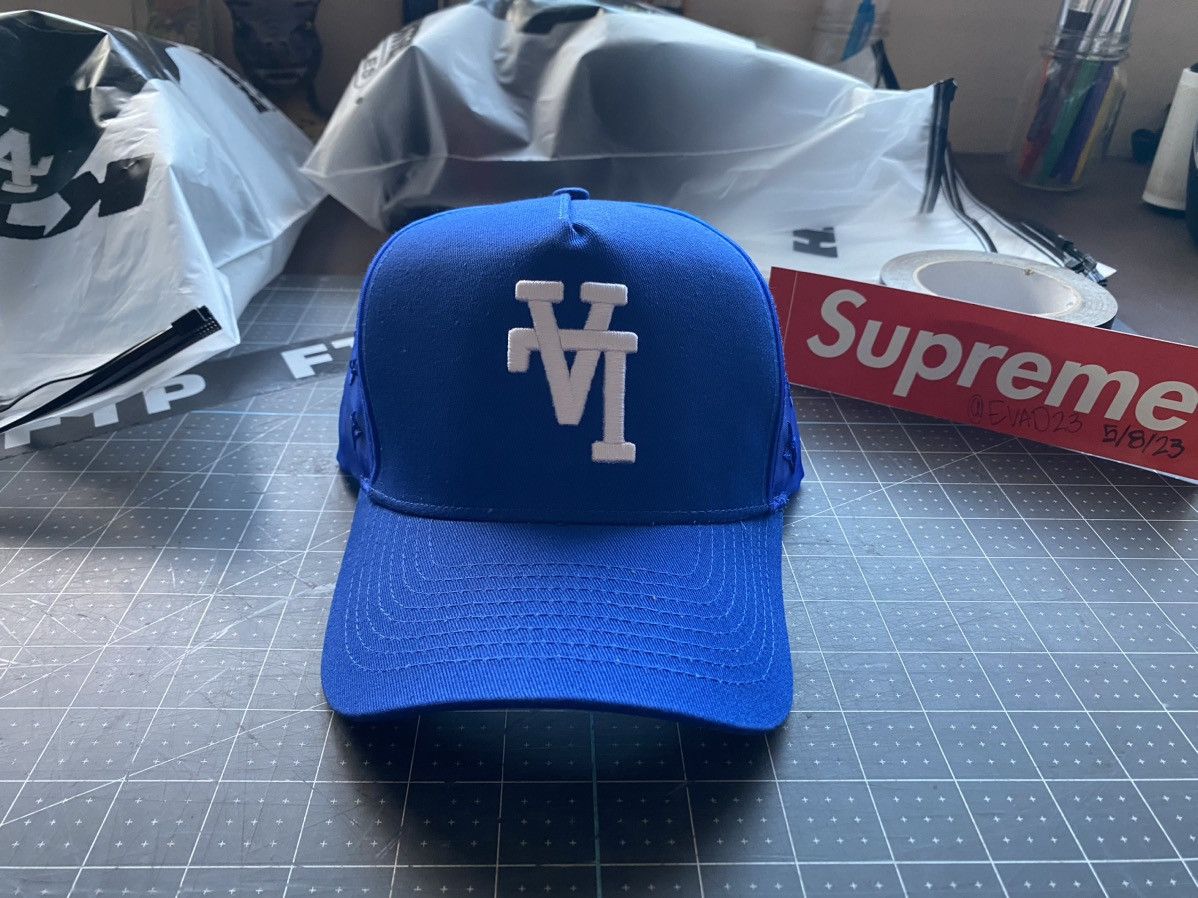 Hat KTHLA BLUE MONOGRAM | Grailed