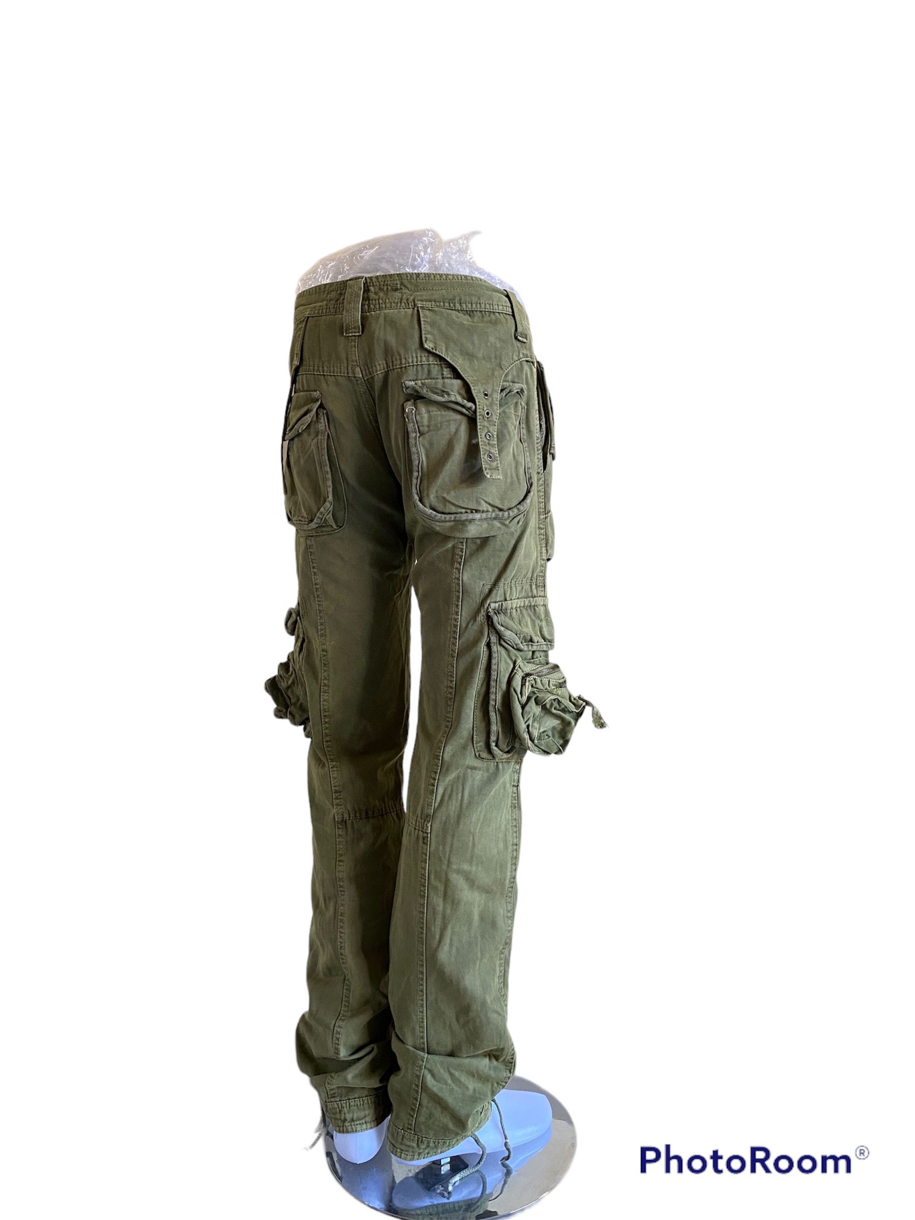 Hysteric Glamour 🔥 Rare Design Travis Scott Tactical Multi Pocket Brown Army | Grailed