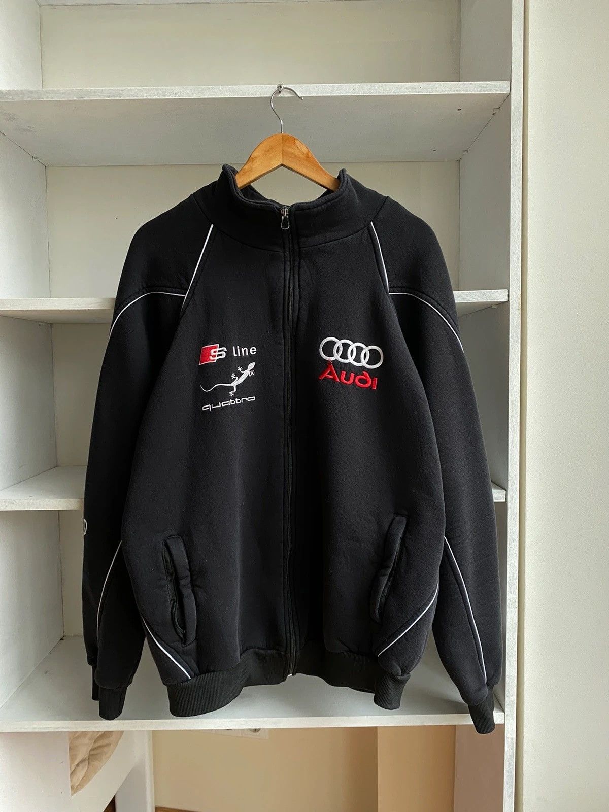 Audi × Racing × Vintage Vintage Audi S Line Quattro Racing Jacket | Grailed