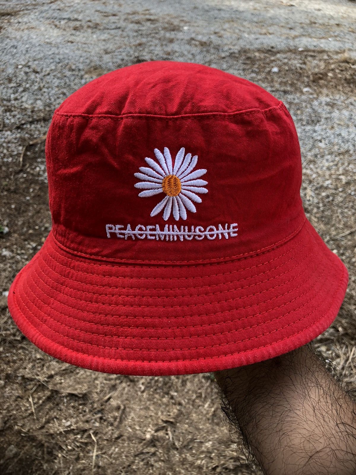 Hat PeaceMinusOne Reversible 2Tones Daisy Logo Hat | Grailed