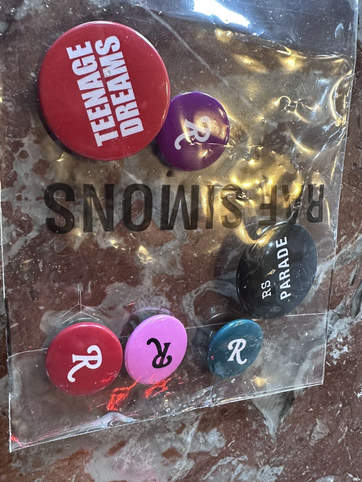 Raf Simons Raf Simons badges | Grailed