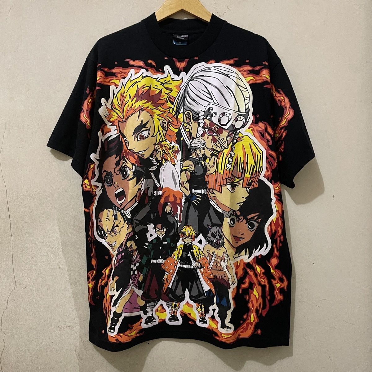 Anima × Japanese Brand × Tee Shirt Demon Slayer Kimetsu No Yaiba Anime ...
