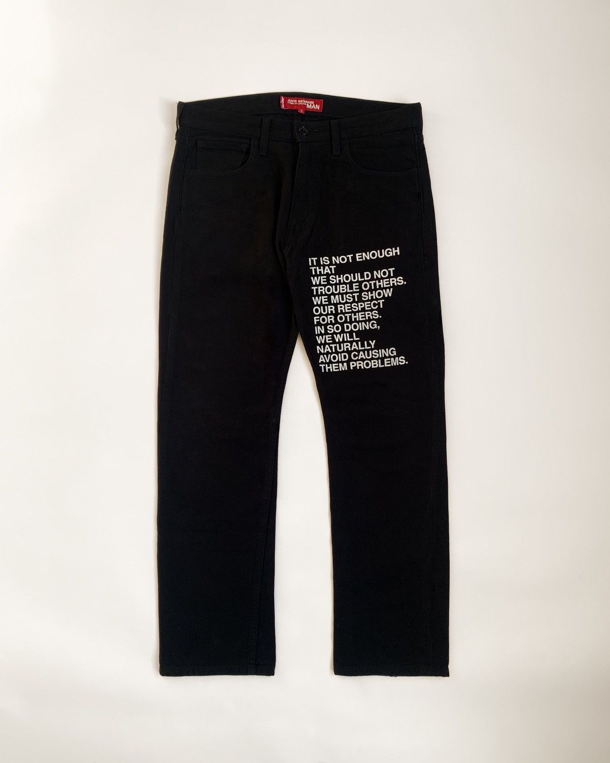 Junya Watanabe Junya Watanabe SS02 Poem Denim | Grailed