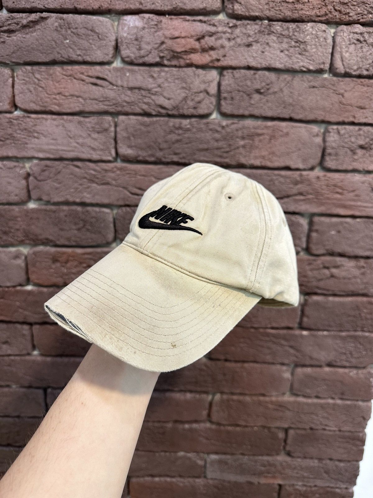 Nike × Vintage Vintage Nike denim cap y2k | Grailed