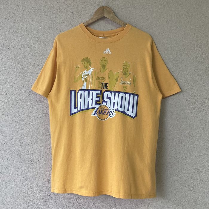 NBA T-Shirt NBA Adidas The Lake Show, LA Lakers | Grailed