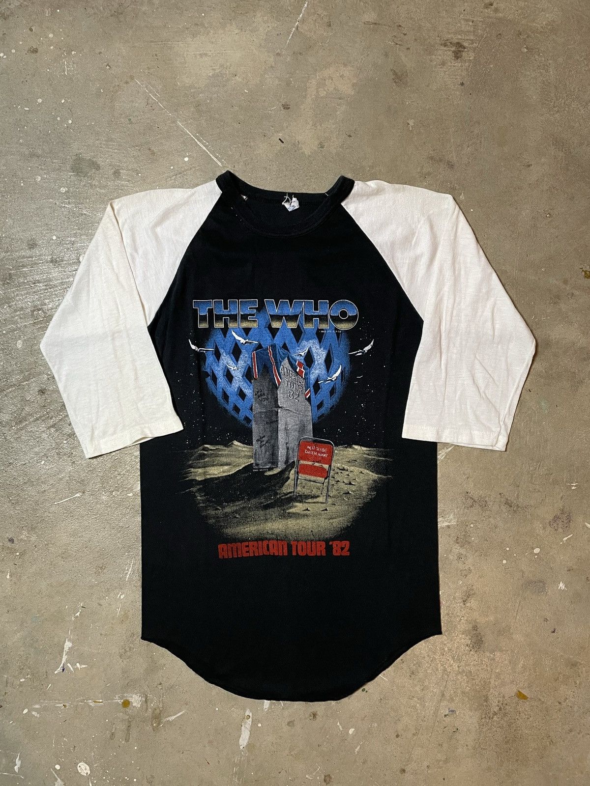 Band Tees × Very Rare × Vintage RARE Vintage 1982 The Who Tour Tee ...