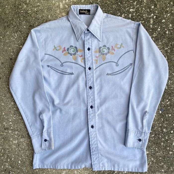 Vintage Vintage 1970s western button up | Grailed