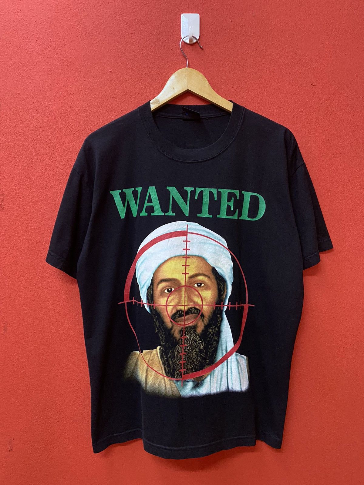 Politically Minimal × Rap Tees × Streetwear Wanted Osama Laden Raptee ...