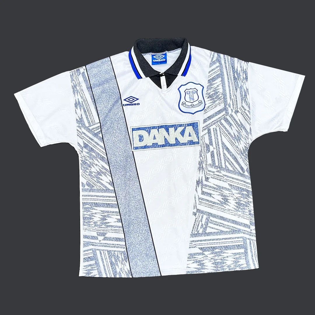 Vintage Everton 95 97 Vtg Away Jersey Umbro Football Club | Grailed