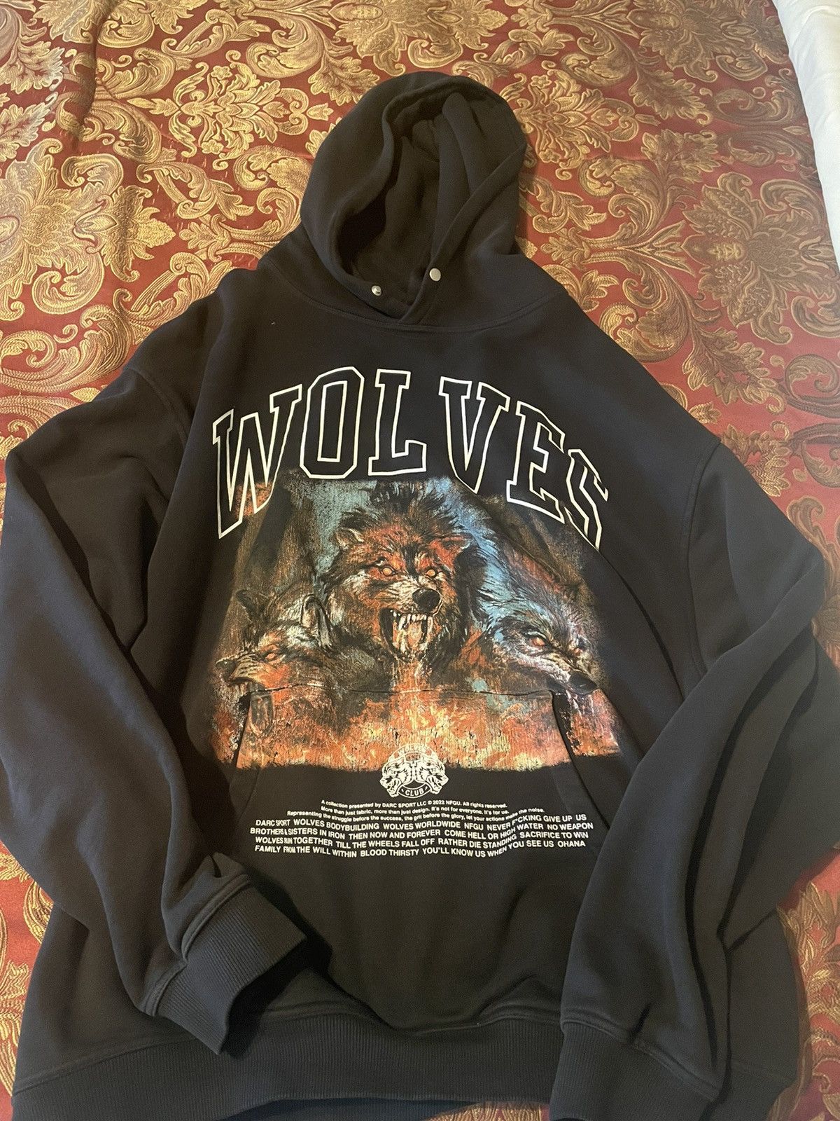 Darc Sport Dac sports hoodie wolf xl 272 of 1000 | Grailed