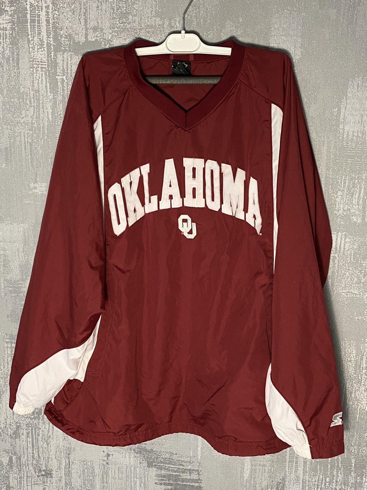 NBA × Starter × Vintage Starter Vintage Oklahoma Sooners OU Varsity ...