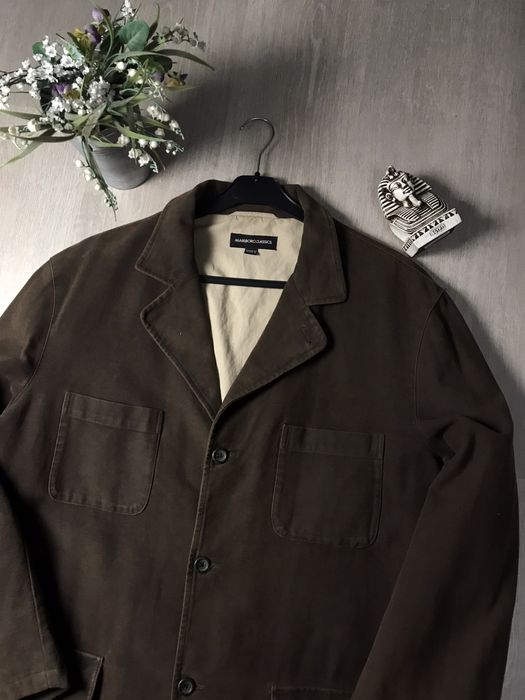 Vintage Marlboro Classic OG Work velvet brown Jacket vintage | Grailed