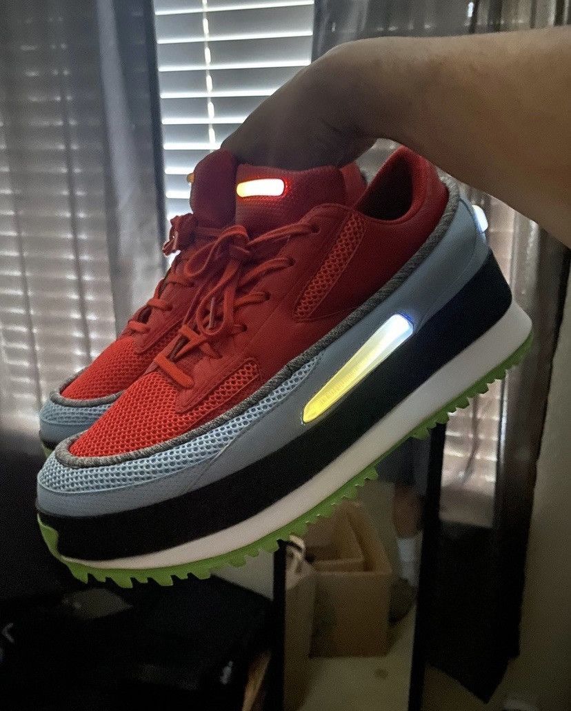 Adidas × Raf Simons RARE Adidas X Raf Simons light up platform 2014 ...
