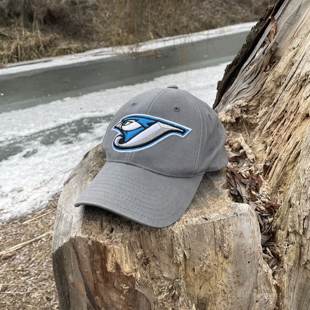 Vintage Vintage Puma Blue Jays Hat Cap Grey Big Logo Streetwear 90s ...
