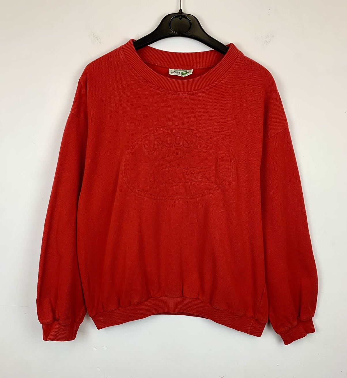 Vintage Vintage sweatshirt Lacoste big logo | Grailed