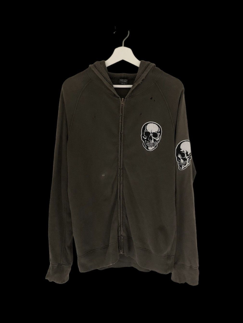 Number (N)ine Number Nine Double Skull Zip Up | Grailed