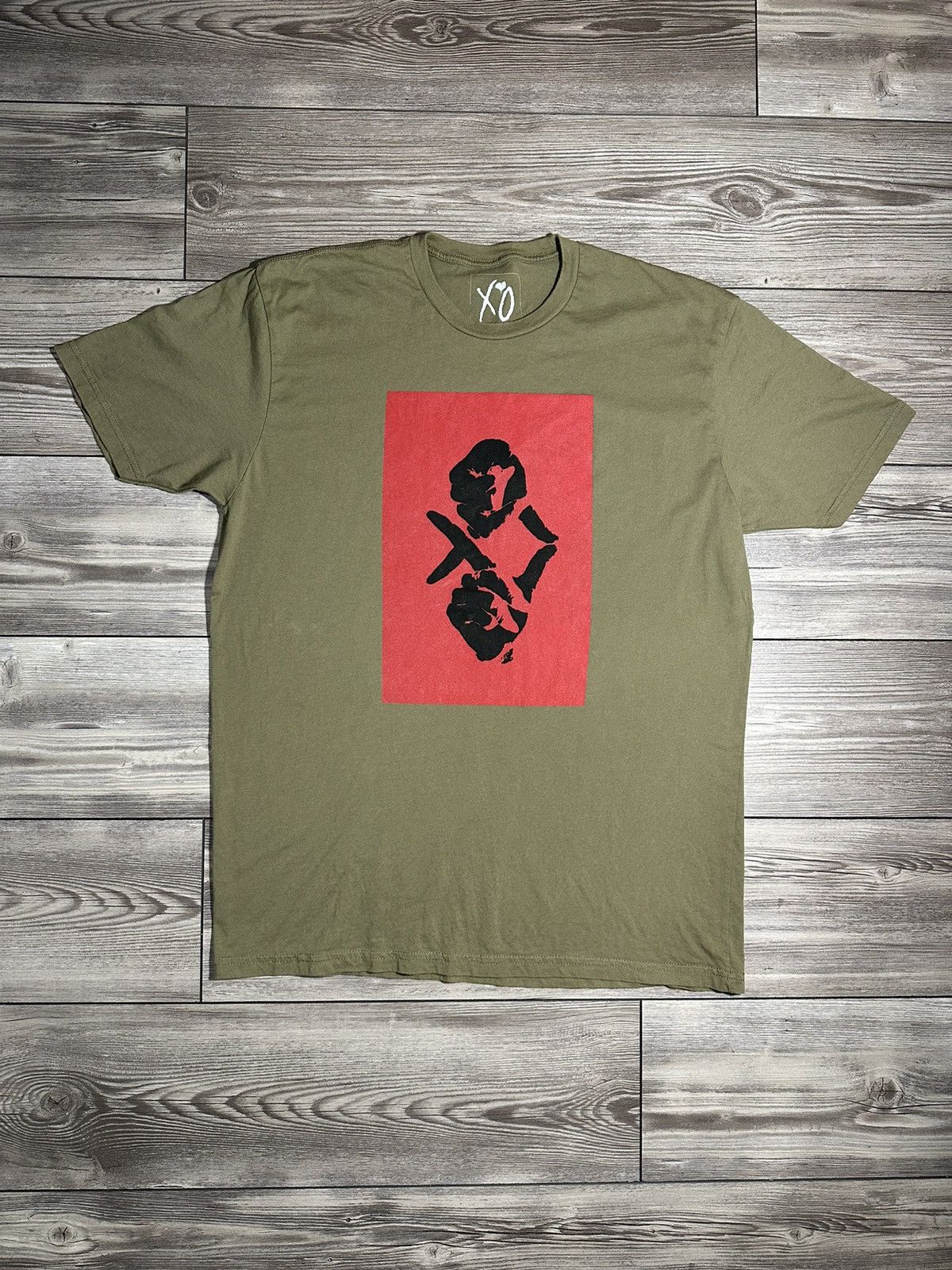 Streetwear × The Weeknd × XO The Weeknd XO Hand Logo T Shirt | Grailed