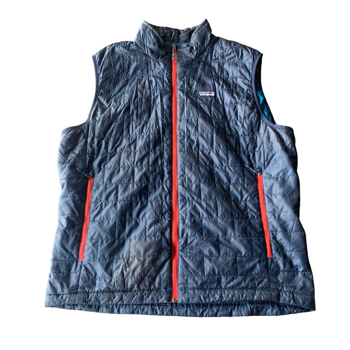 Vintage Navy Blue Patagonia Puffer Vest / TNF Puffer / XL | Grailed