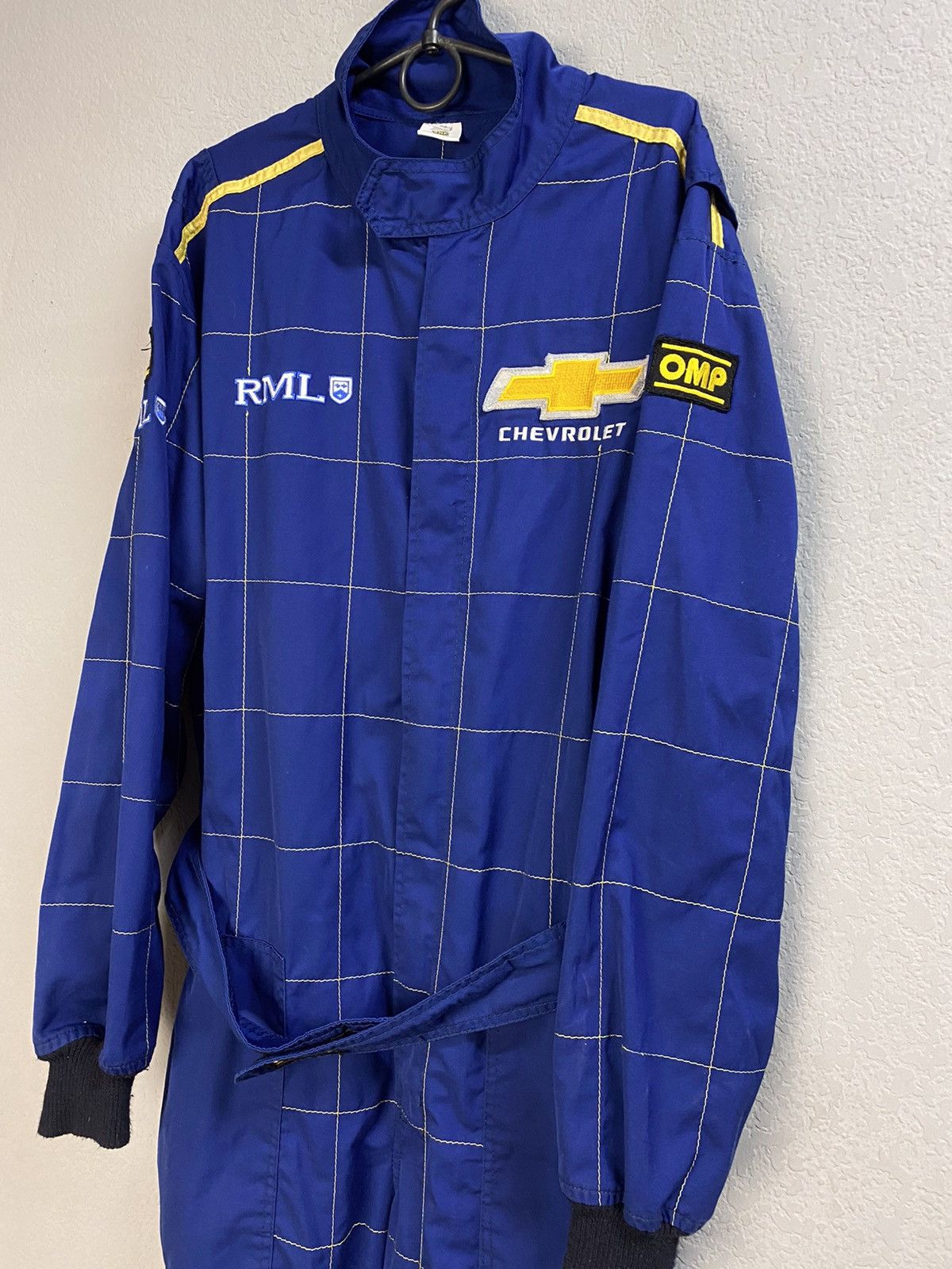 NASCAR × Racing × Vintage Vintage Chevrolet OMP racing overalls | Grailed