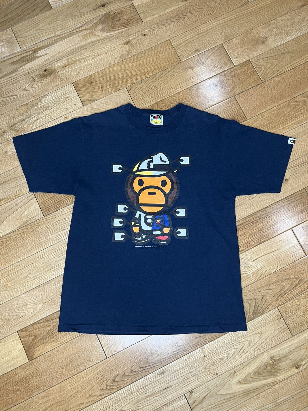 Bape A Bathing Ape Baby Milo Price Tag Tee | Grailed