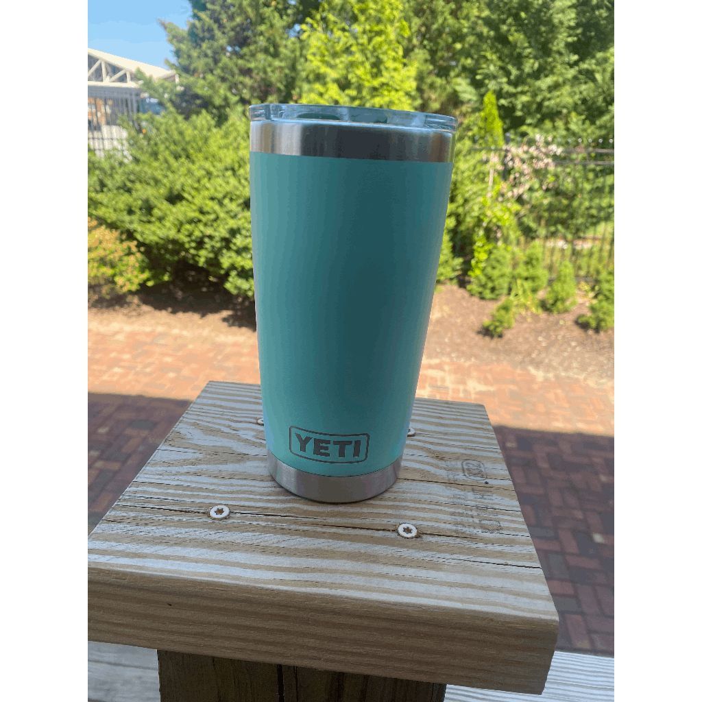 Yeti YETI RAMBLER 20 OZ TUMBLER W/ MAG SLIDER LID- TIFFANY BLUE C | Grailed