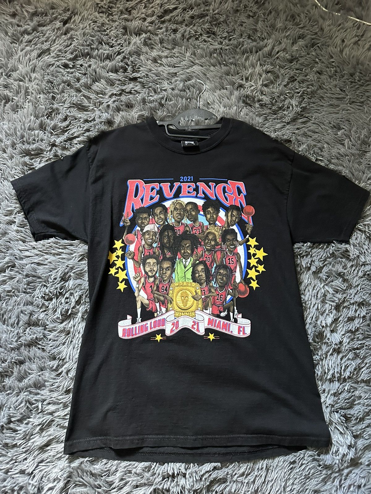 Revenge × Rolling Loud Revenge Rolling Loud Miami 2021 Rapper Tee | Grailed