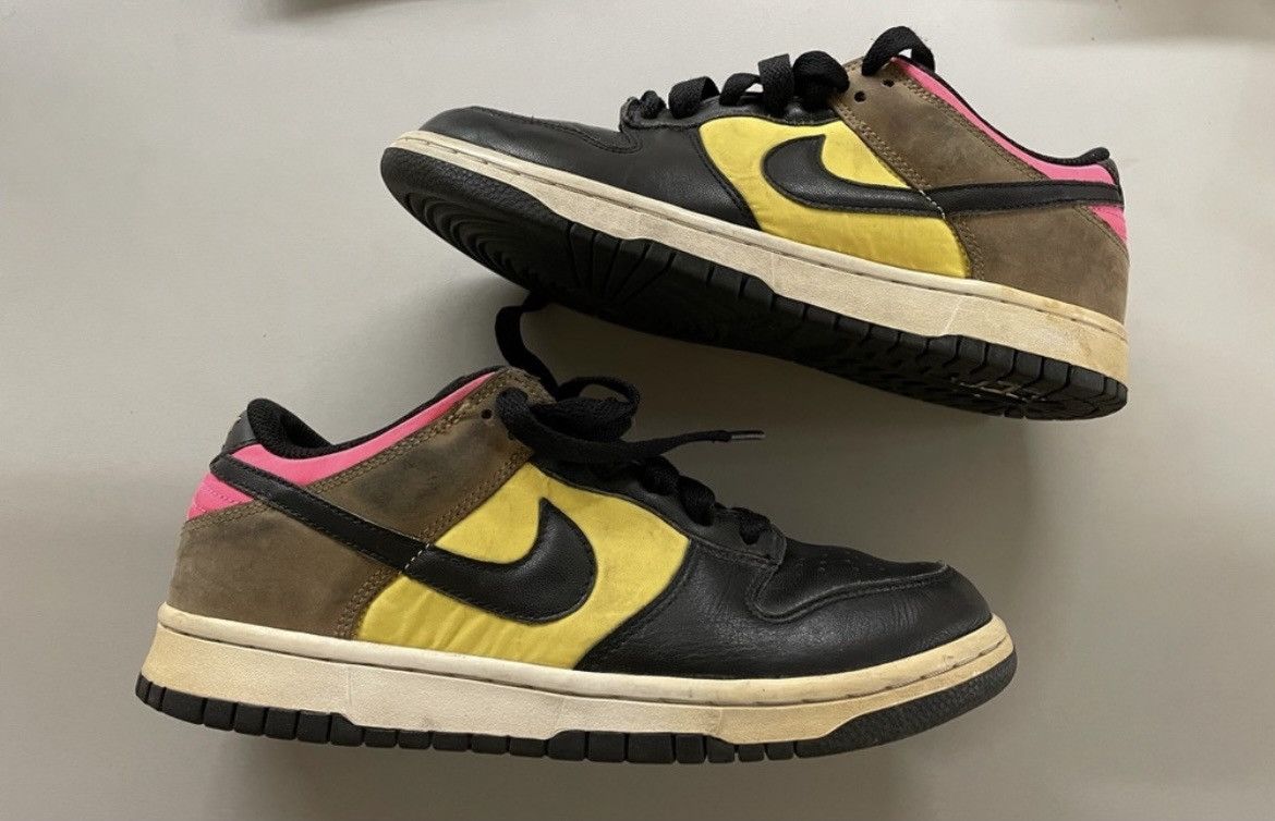 Nike 07 Nike dunk low Size women's 8/ men's6.5 Black/Ozone/Walnut | Grailed