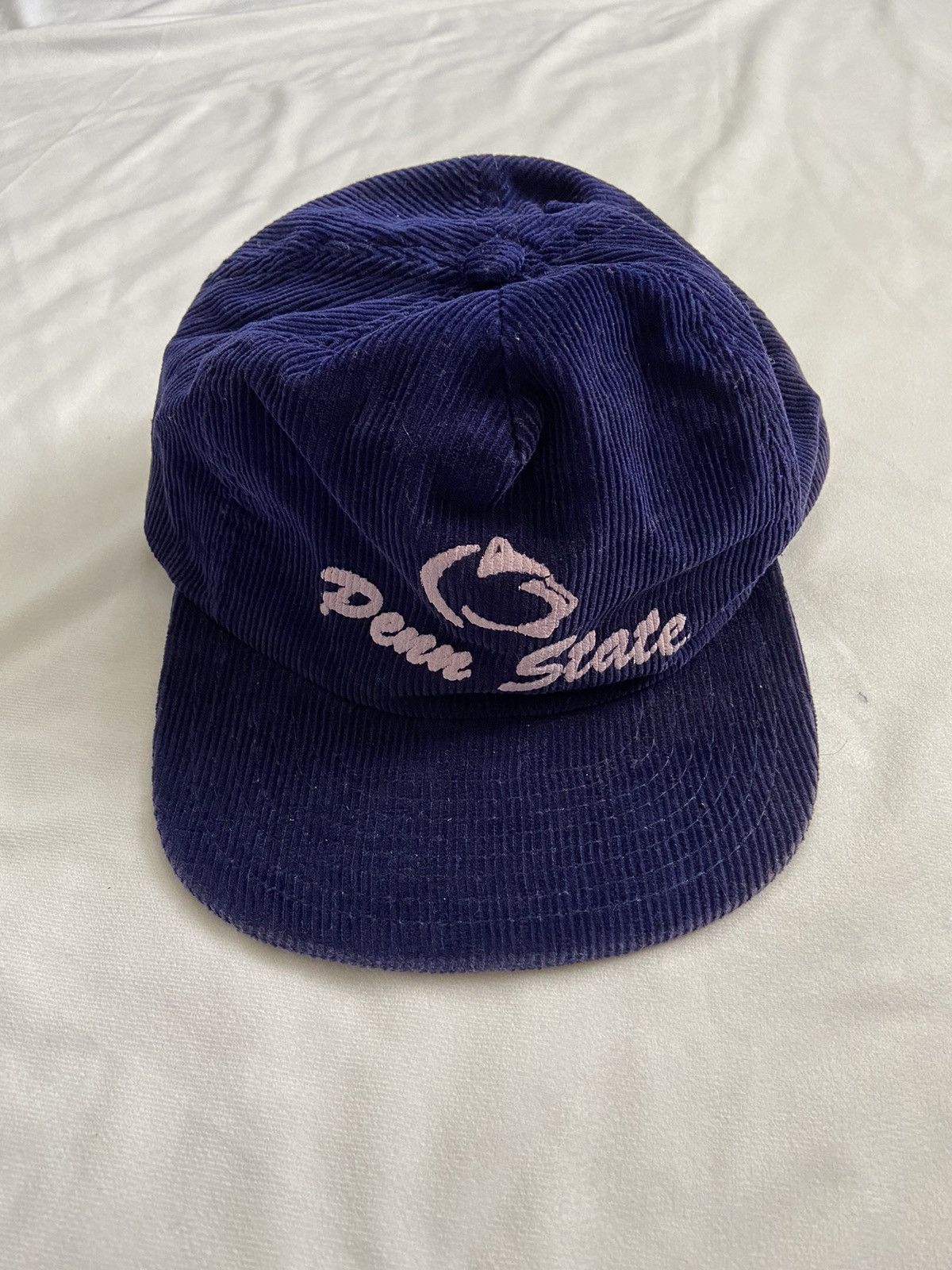 American College × Streetwear × Vintage Vintage Penn State Corduroy Cap ...